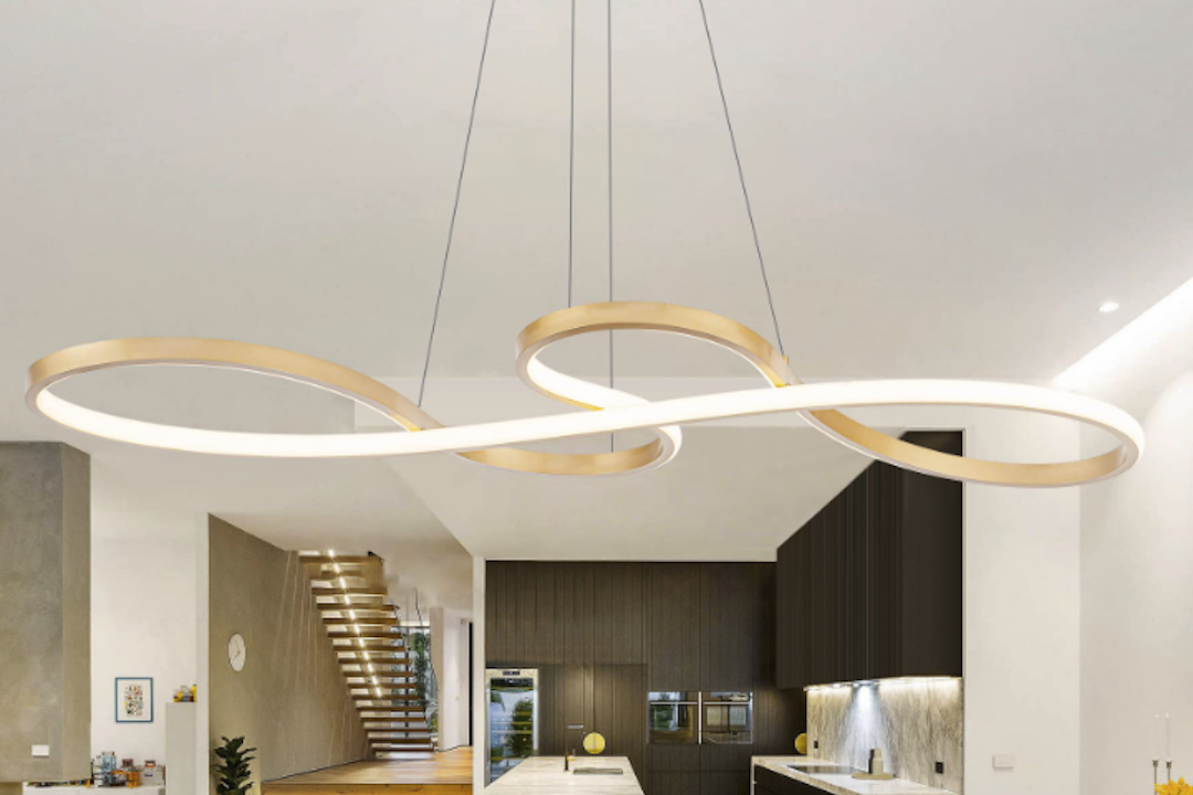 Stylish and Practical: Simple Ring Pendant Lamps for Kitchens ...